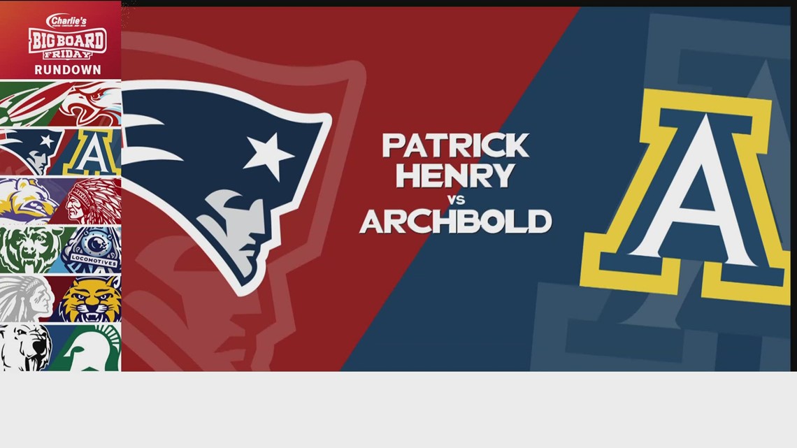 Big Board Friday Week 9: Patrick Henry vs. Archbold | wtol.com