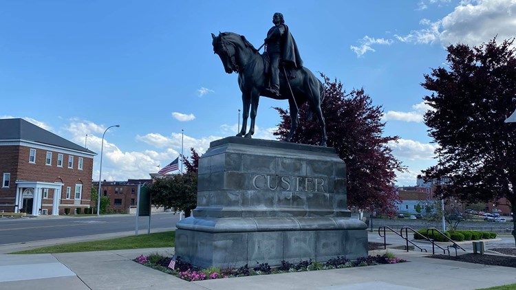 New petition calls for removal of General Custer statue from downtown ...