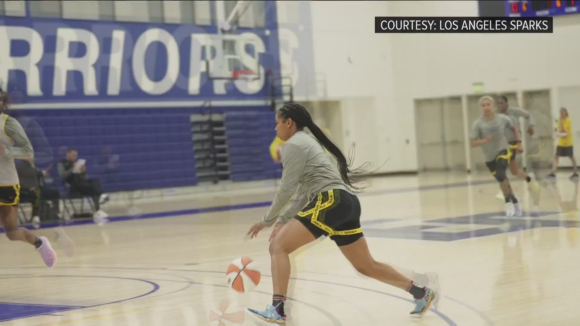 Zia Cooke begins her pro basketball journey | wtol.com