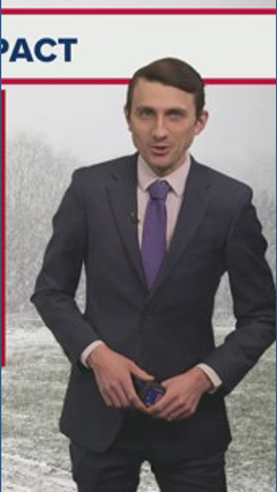 Subzero wind chills move in ahead of weekend snow during Weather Impact ...