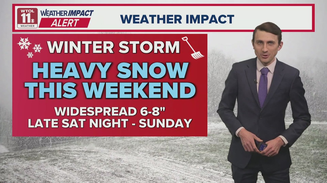 Subzero wind chills move in ahead of weekend snow during Weather Impact ...
