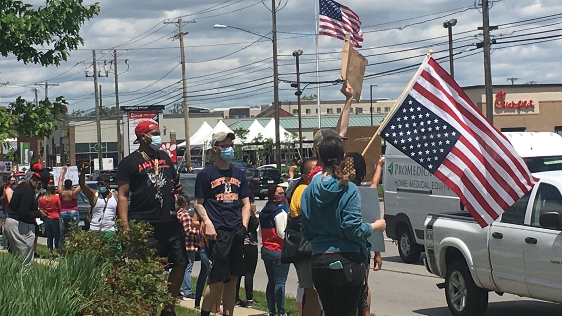 PHOTOS | Protesters gather in west Toledo to demand justice in wake of ...