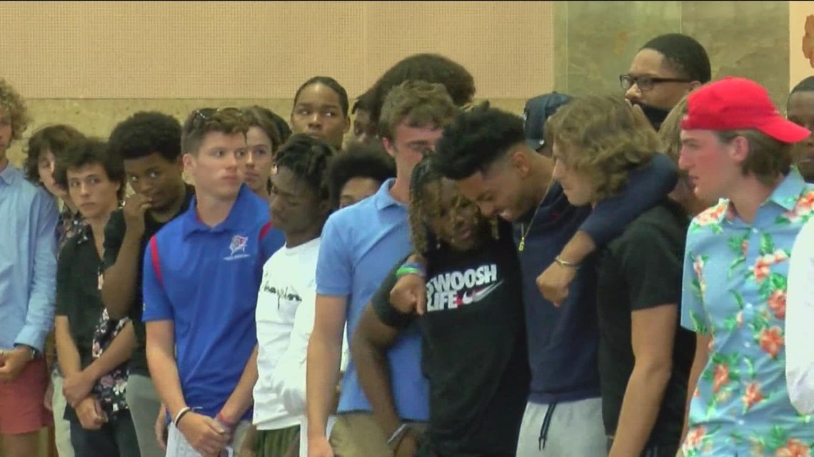 'It's time to have those tough conversations': Community leaders demand action, accountability ...