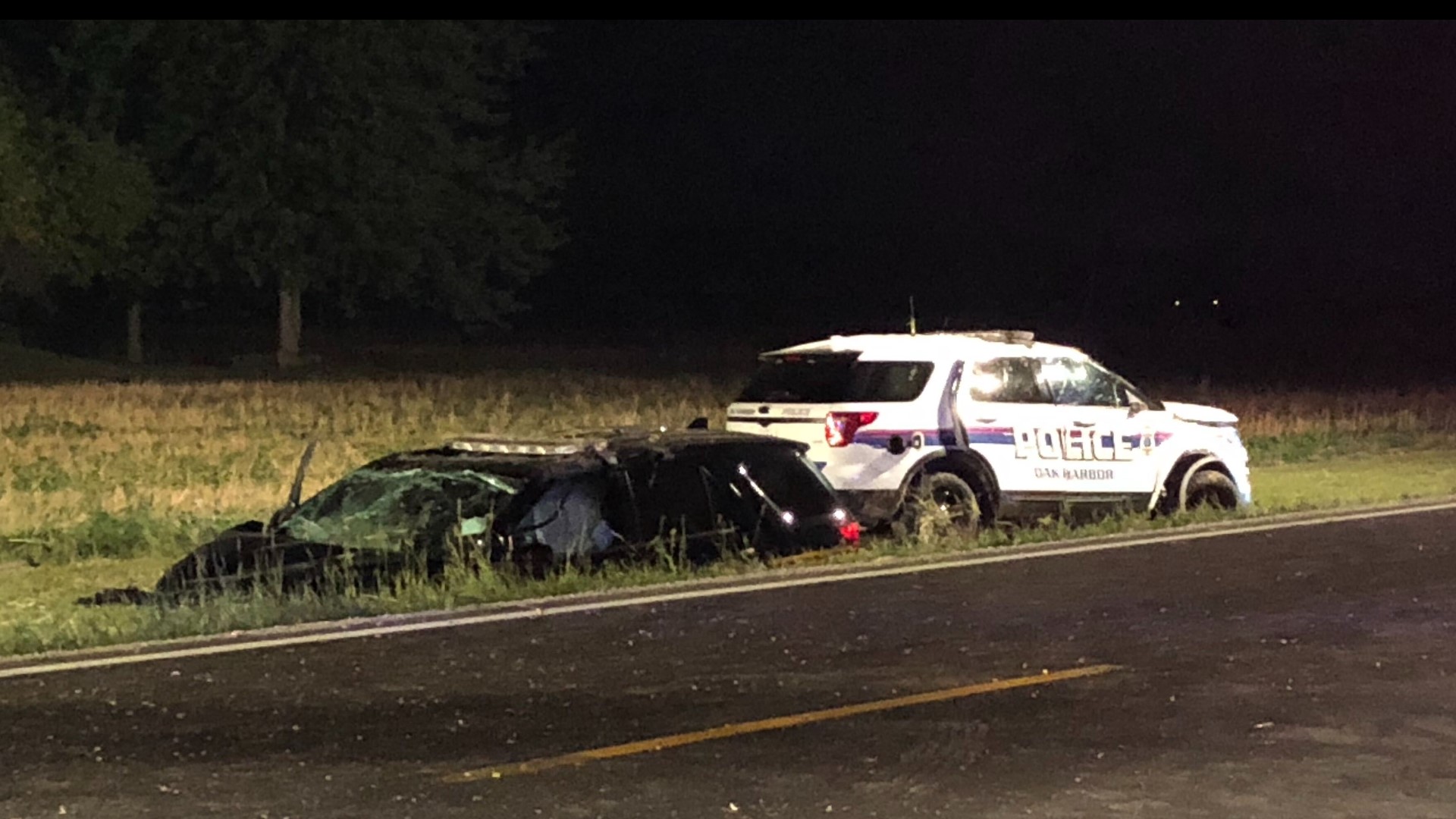 OSHP: Pursuit ends in crash involving Oak Harbor police officer and ...