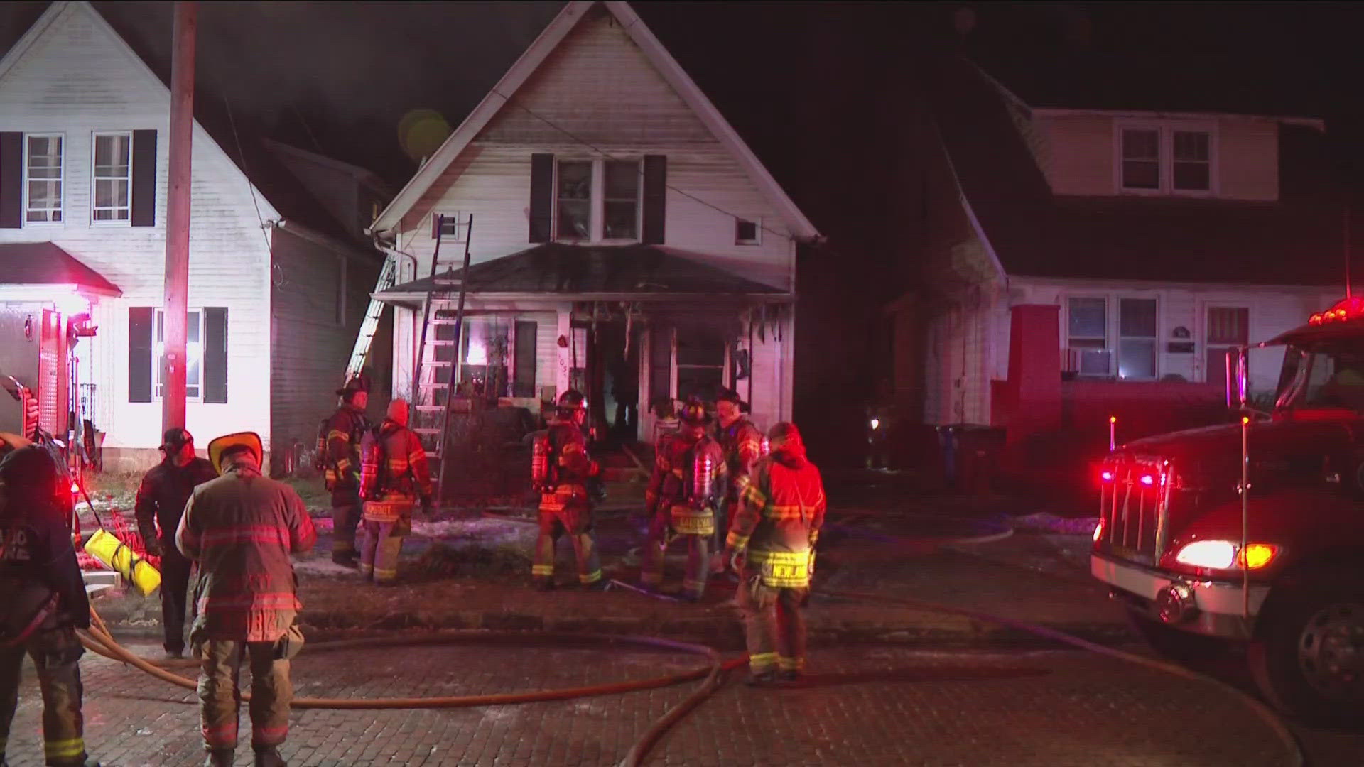 House in north Toledo heavily damaged in overnight fire | wtol.com