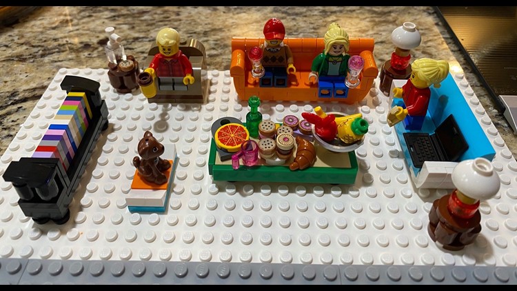 Ohio girl recreates coronavirus daily briefings with LEGOs | wtol.com