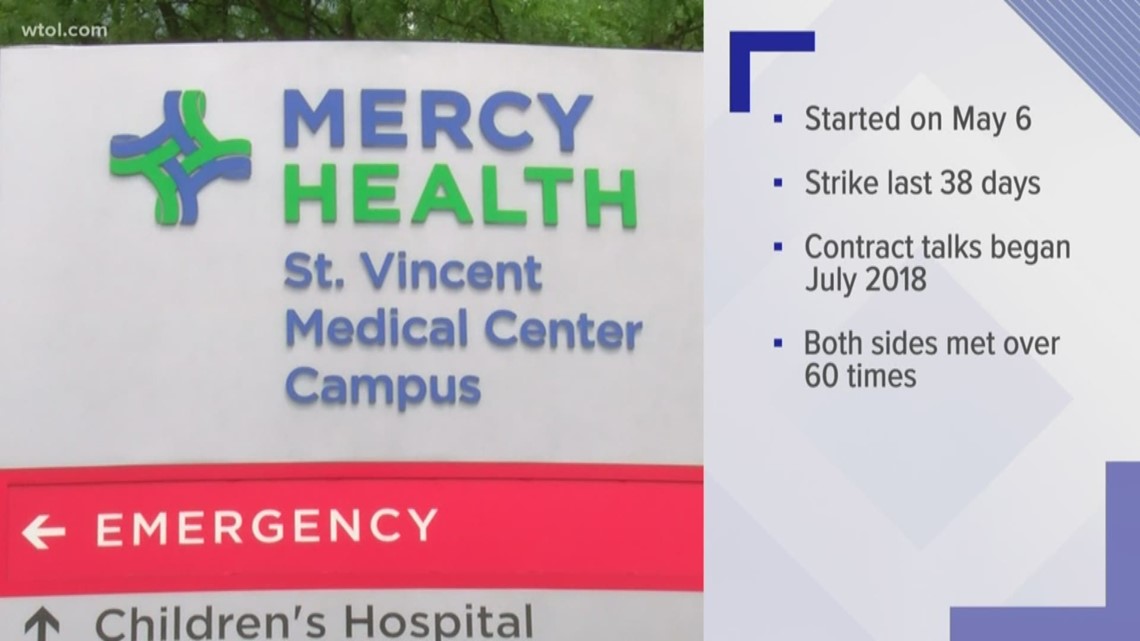 Mercy, nurses reach tentative agreement; nurses agree to return to ...