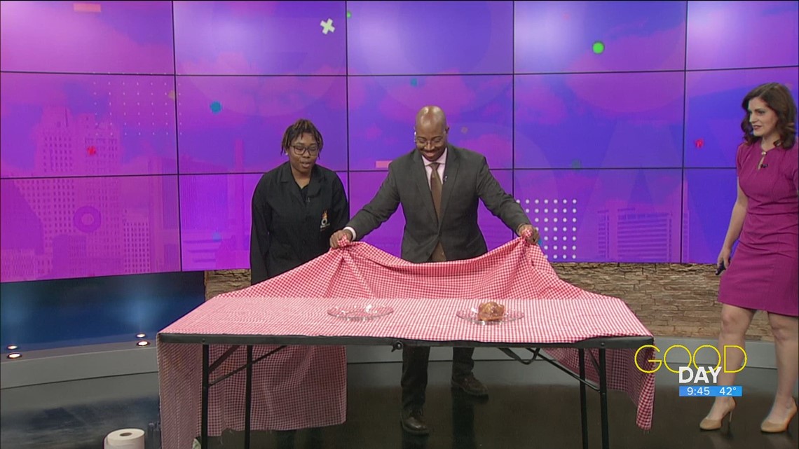 Objects at rest tend to stay at rest: Inertia in action | Good Day on ...