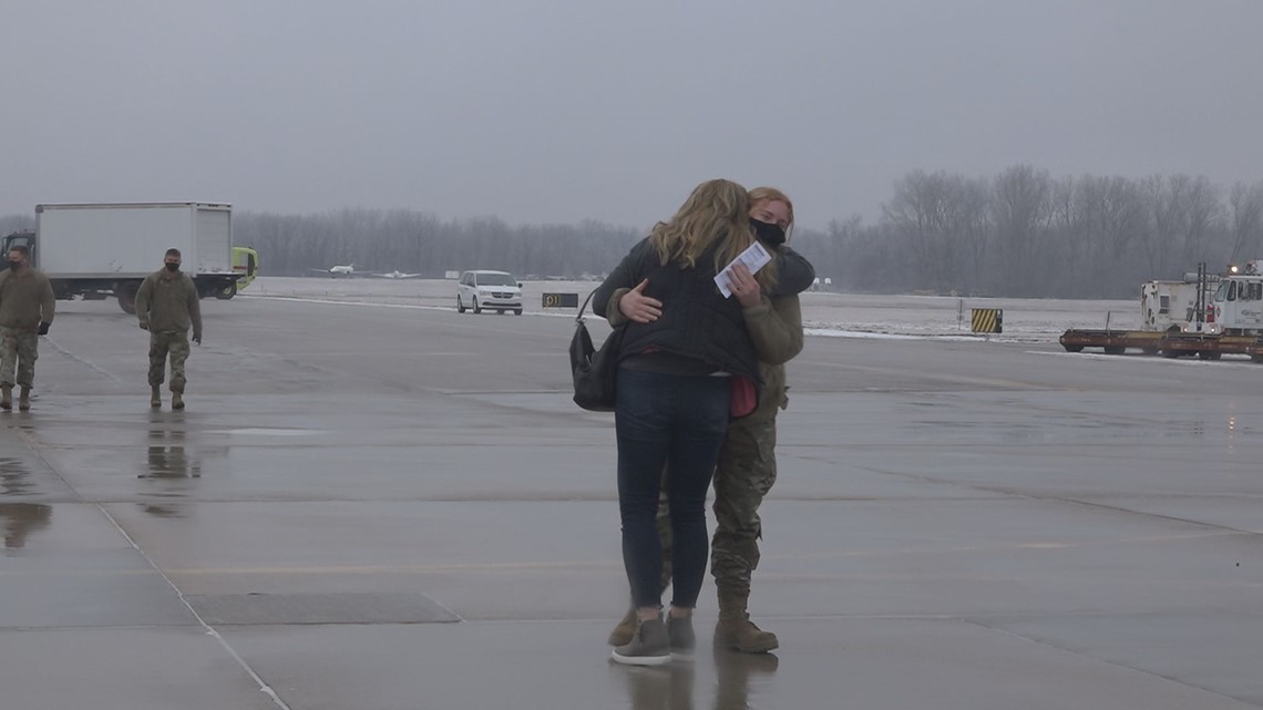 180th Fighter Wing airmen return home after deployment | wtol.com