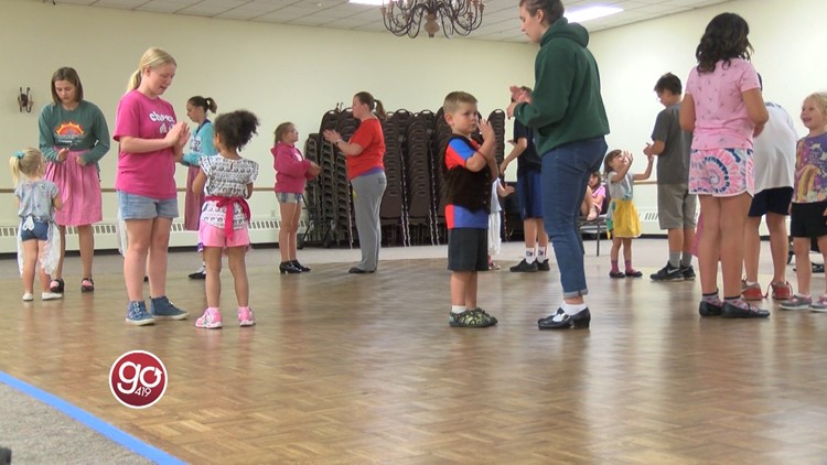 The Holzhacker Buam Dance Group preps for the German American Festival ...