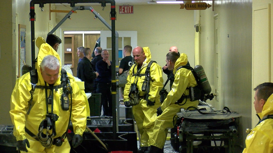 HAZMAT experts work to give TFD's HAZMAT team hands-on training | wtol.com