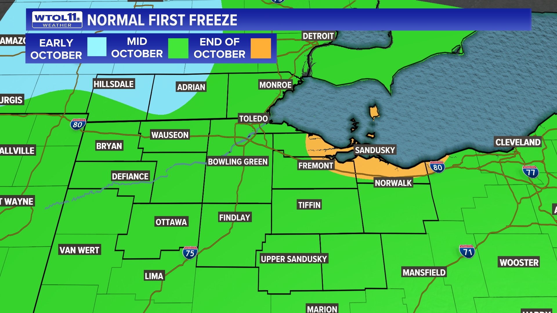 When will frost arrive in northwest Ohio? | Climate Friday | wtol.com
