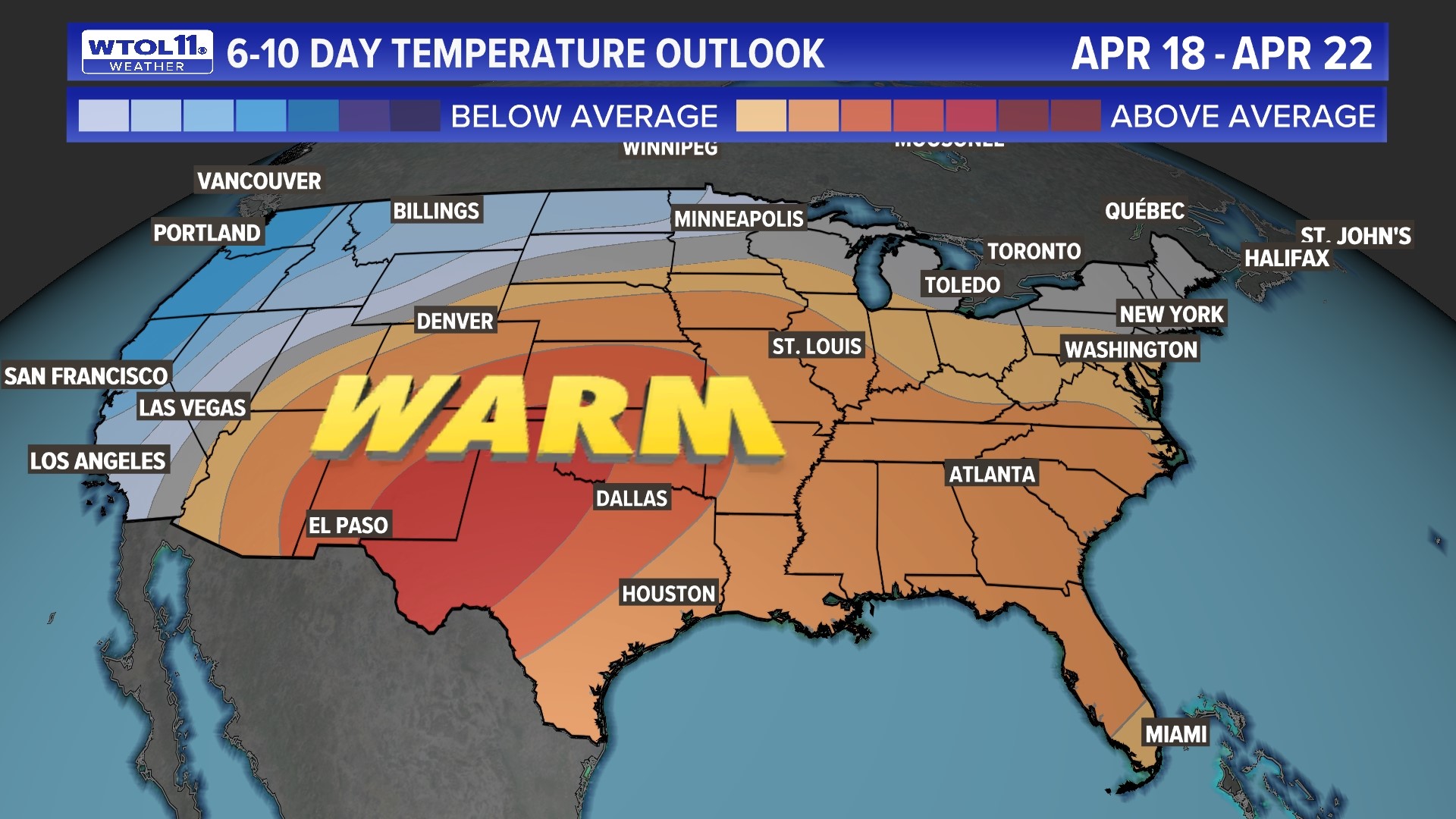 Is climate change causing unseasonably warm spring temperatures? | wtol.com
