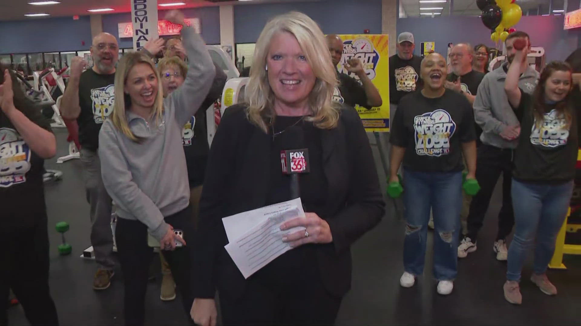 Super Fitness Weight Loss Challenge participants already getting in a ...