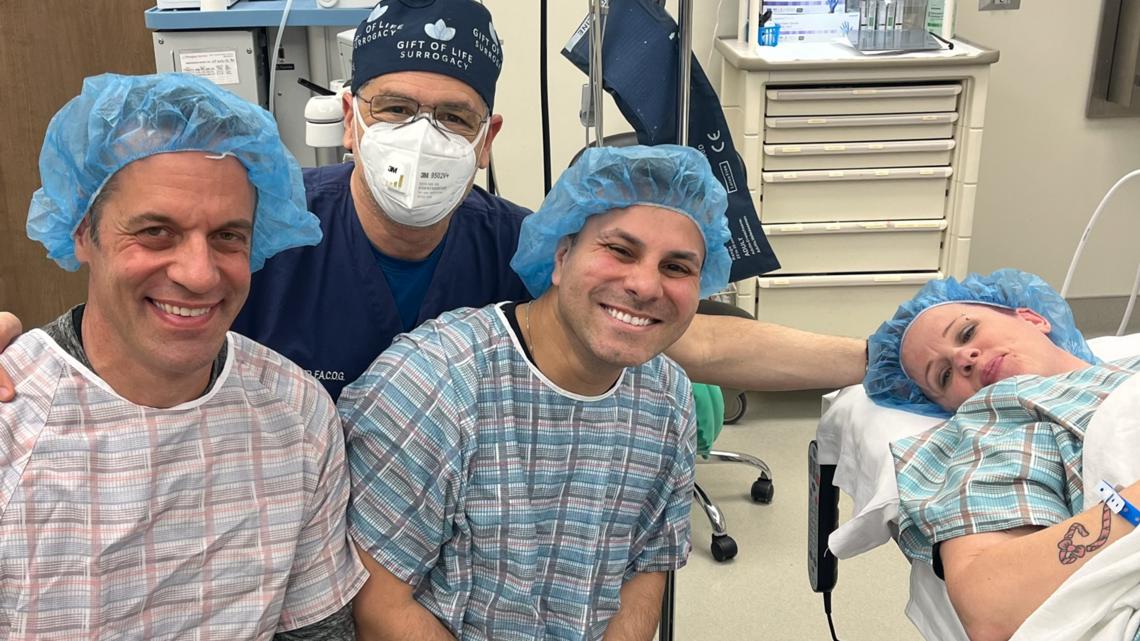 Dads-to-be and surrogate share IVF journey from Michigan to Ohio | wtol.com