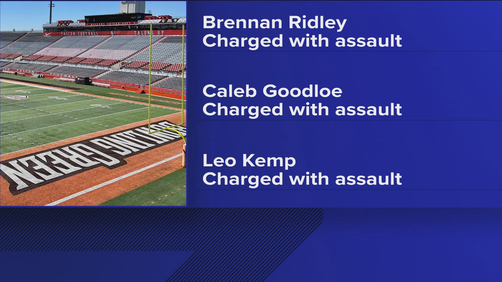 3 BGSU football players arrested, charged with assault | wtol.com