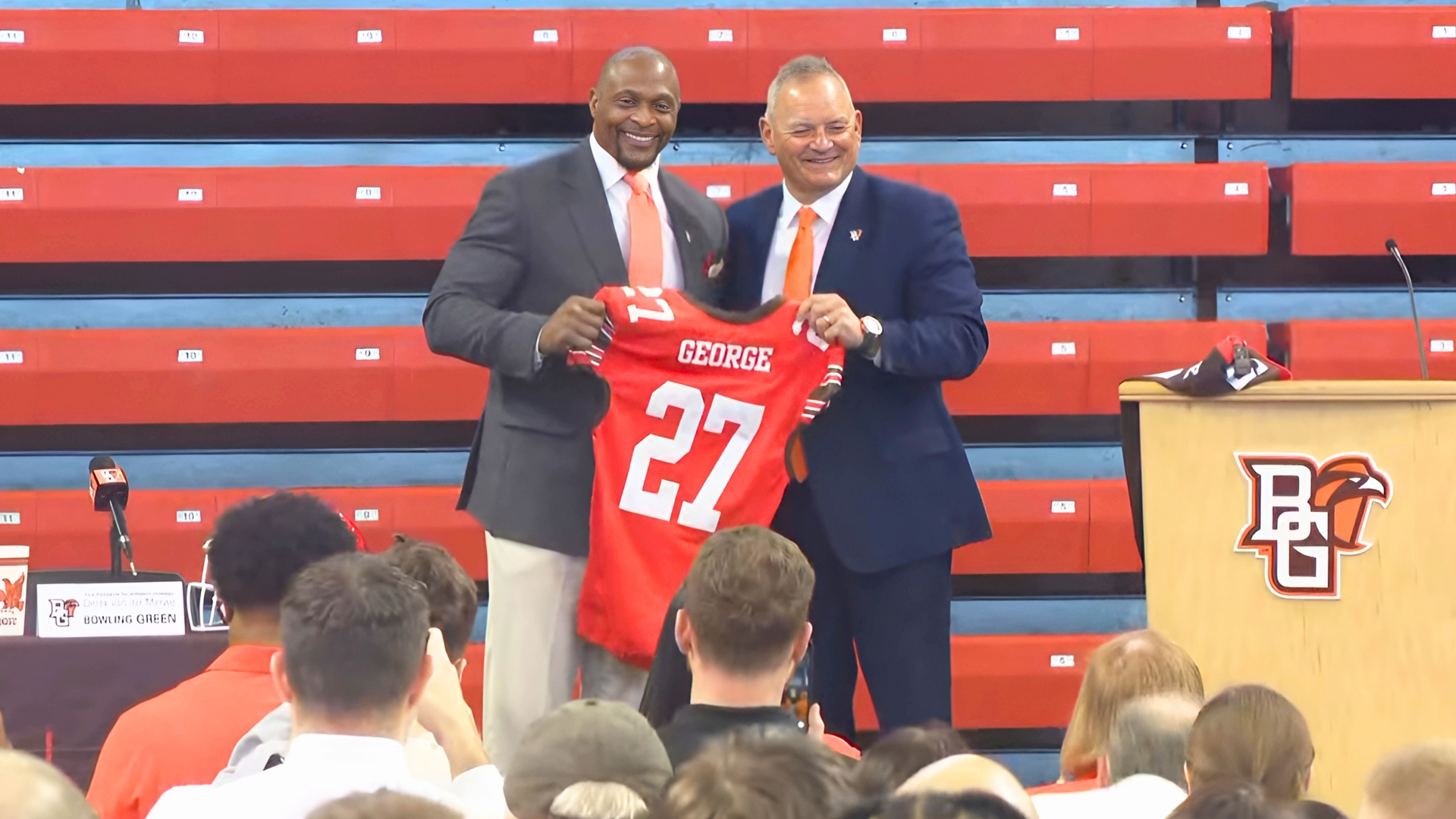 Legendary Buckeye, NFL star Eddie George takes over as Bowling Green ...