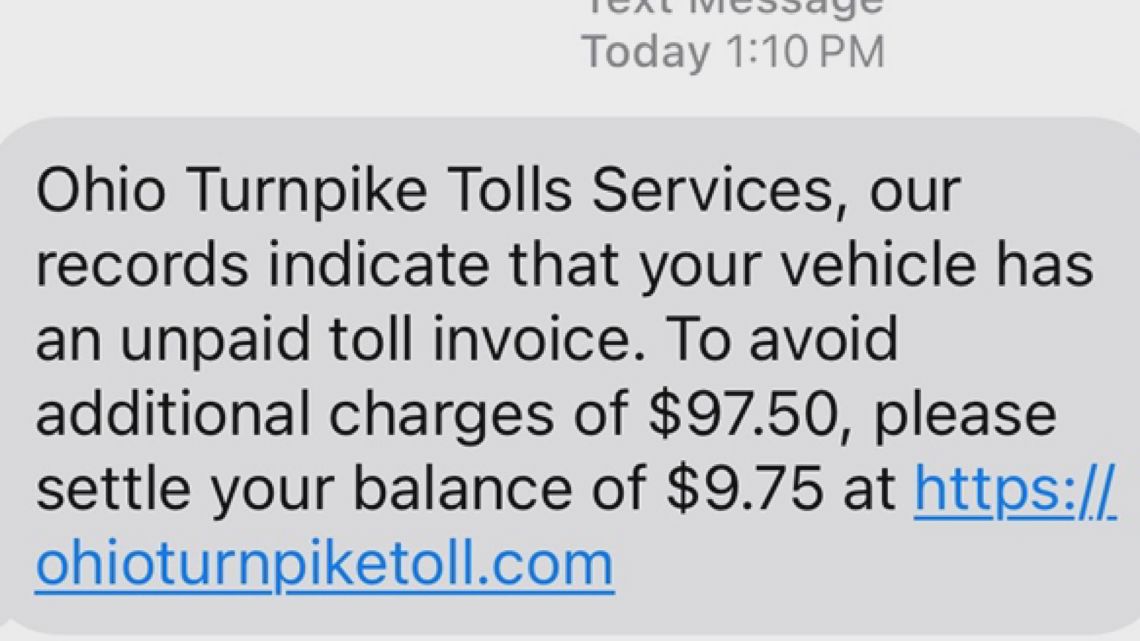 Ohio Turnpike Commission warning of new text scam | wtol.com