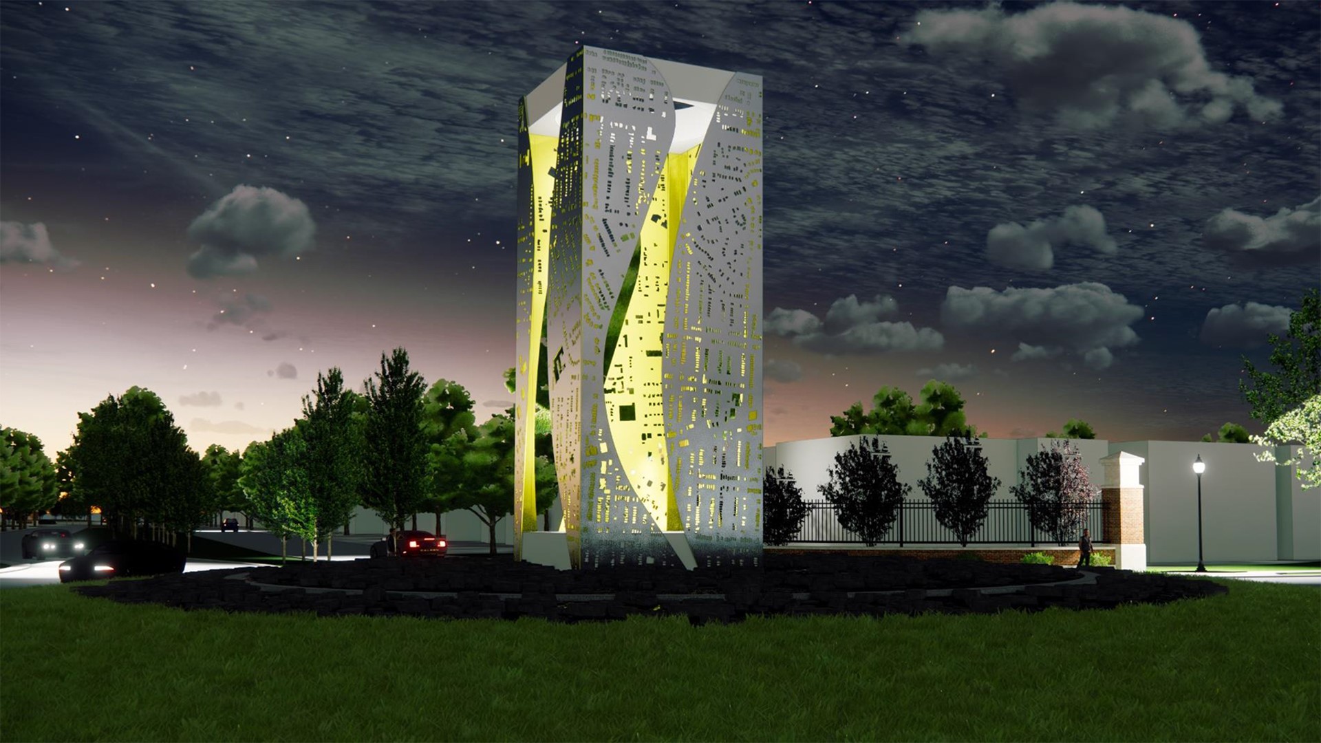 Restored ‘Vessel’ sculpture returning to North Toledo roundabout | wtol.com