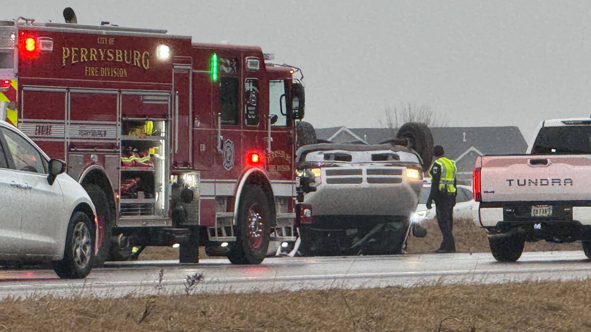 Crash causes major slowdowns on I-75 in Wood County Wednesday morning ...