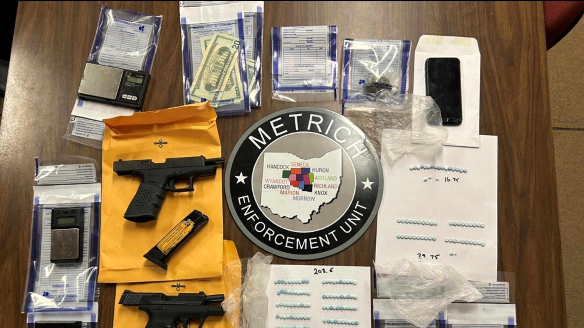 Findlay drug bust yields more than 250 suspected fentanyl pills | wtol.com