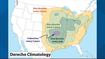 Remembering the June 2012 derecho and it's path of destruction | wtol.com