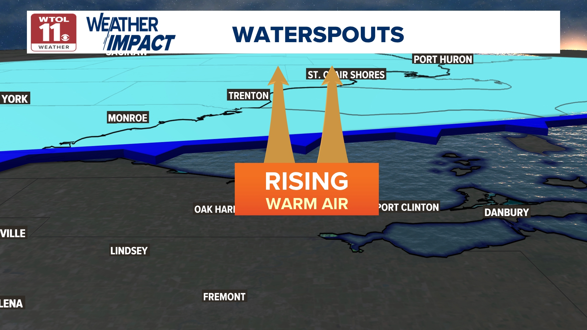 Waterspout spotted near Sandusky, Ohio | wtol.com