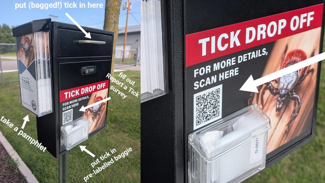 Toledo makes tick testing easier with drop-off boxes | wtol.com
