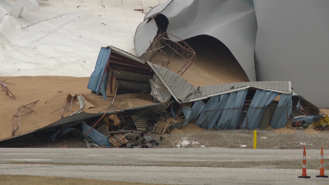 The Andersons grain bin collapses in south Toledo on Tuesday | wtol.com