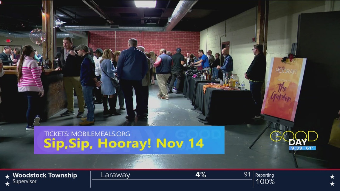 Sip, Sip, Hooray! Mobile Meals hosts fundraiser | Good Day on WTOL 11 ...