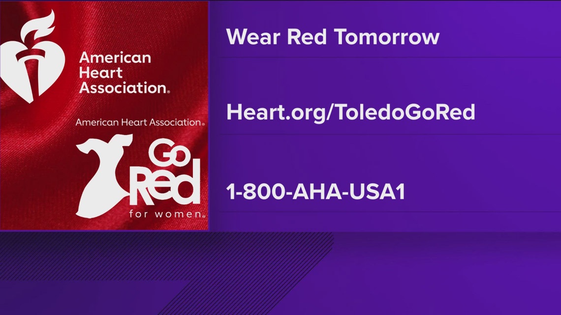 National Wear Red Day is Friday: Go Red for Women to raise awareness ...