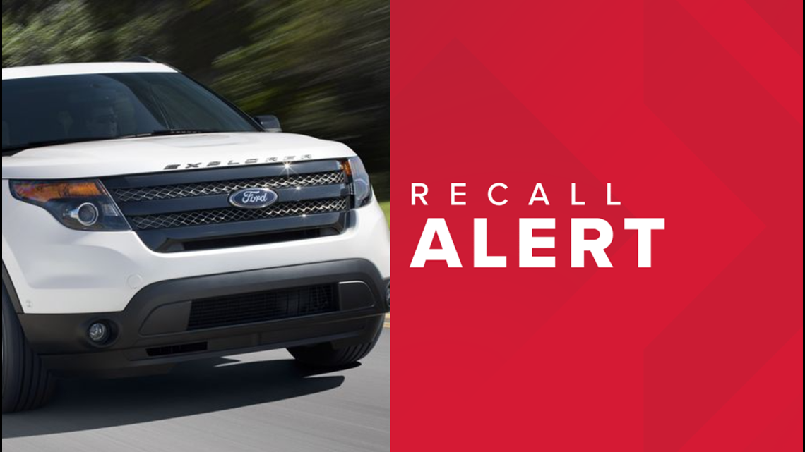 What Ford Explorers were recalled due to suspension problems? | wtol.com