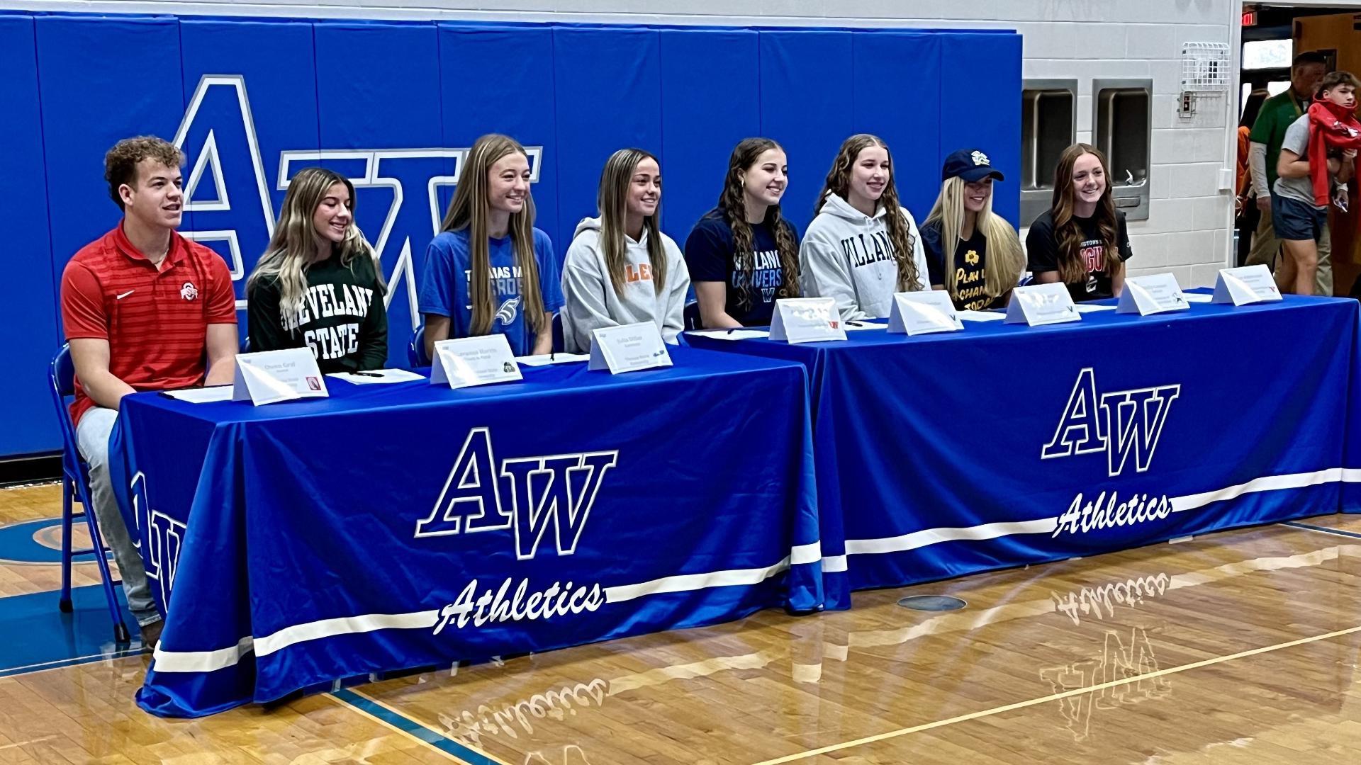 Student-athletes make college commitments at early signing days | wtol.com