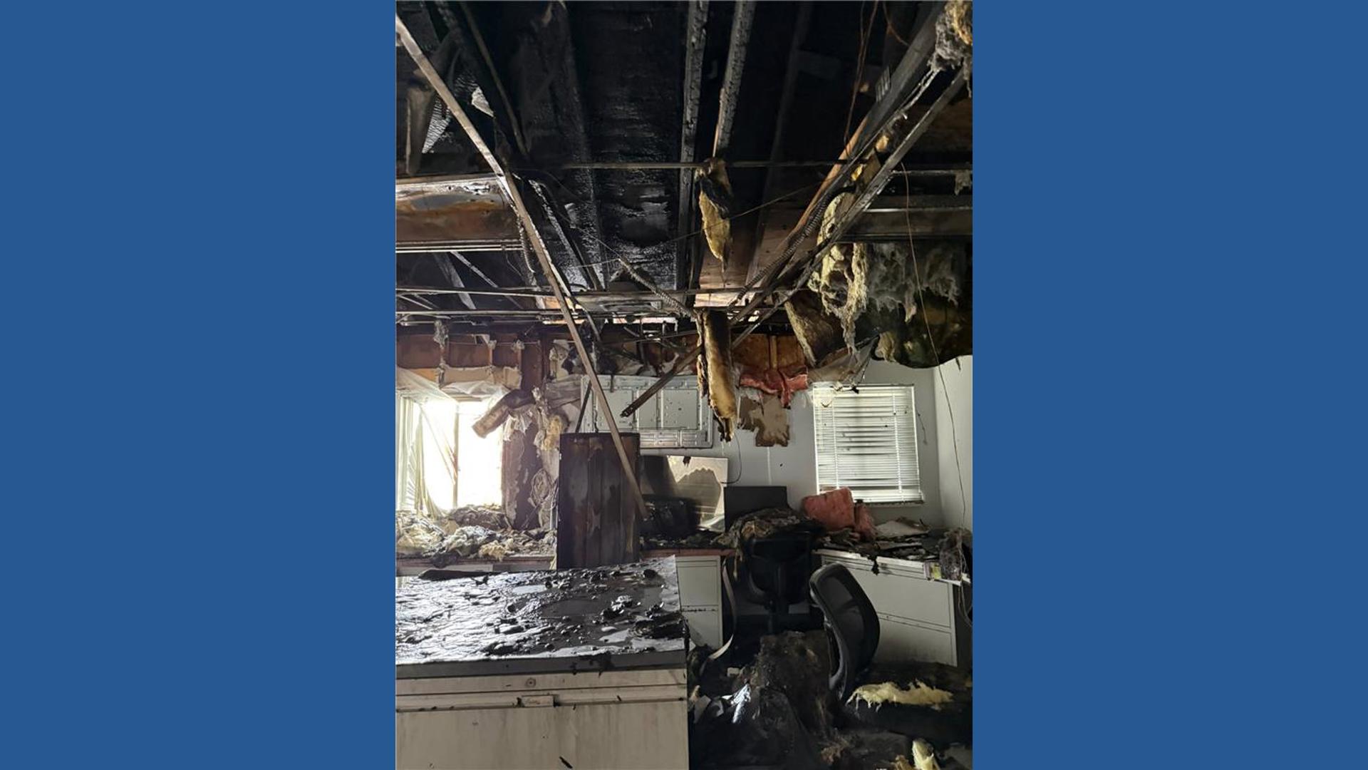 Swanton Police Department building 'likely a total loss' after fire at ...