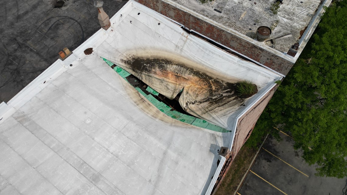 Building partially collapses in west Toledo | PHOTOS | wtol.com