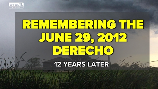 Remembering the June 2012 derecho and it's path of destruction | wtol.com