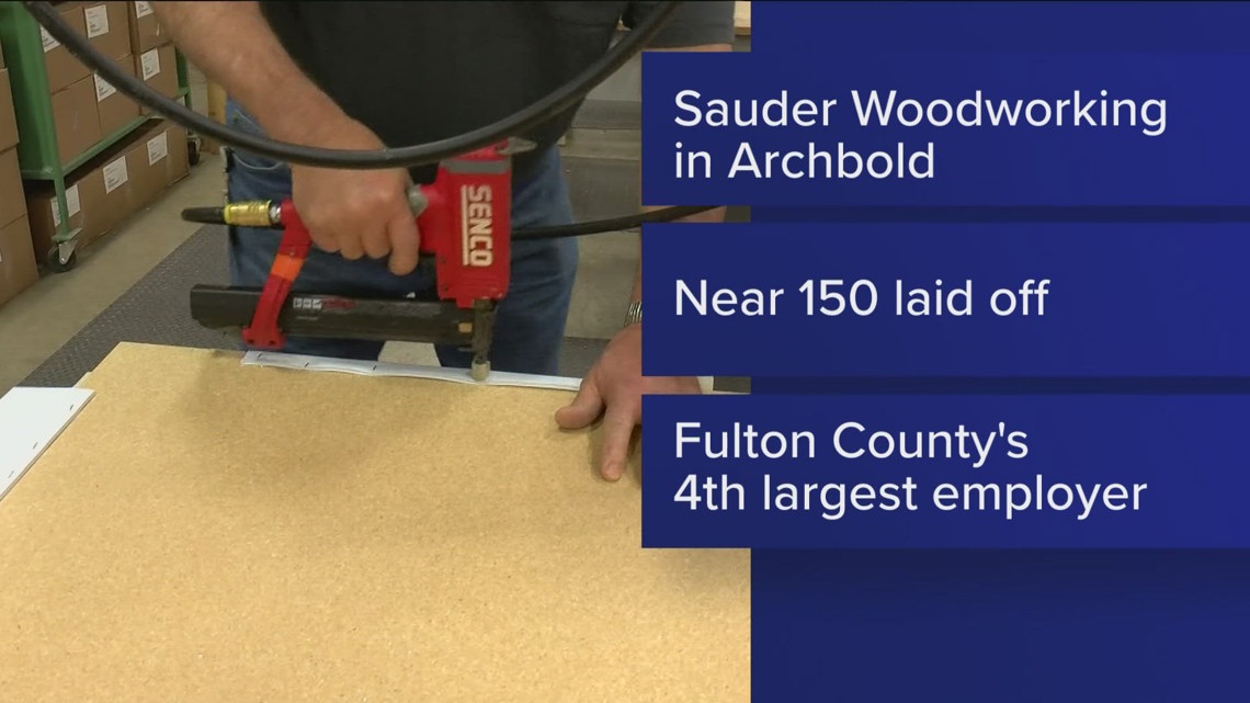 Sauder Woodworking lays off 150 employees | wtol.com