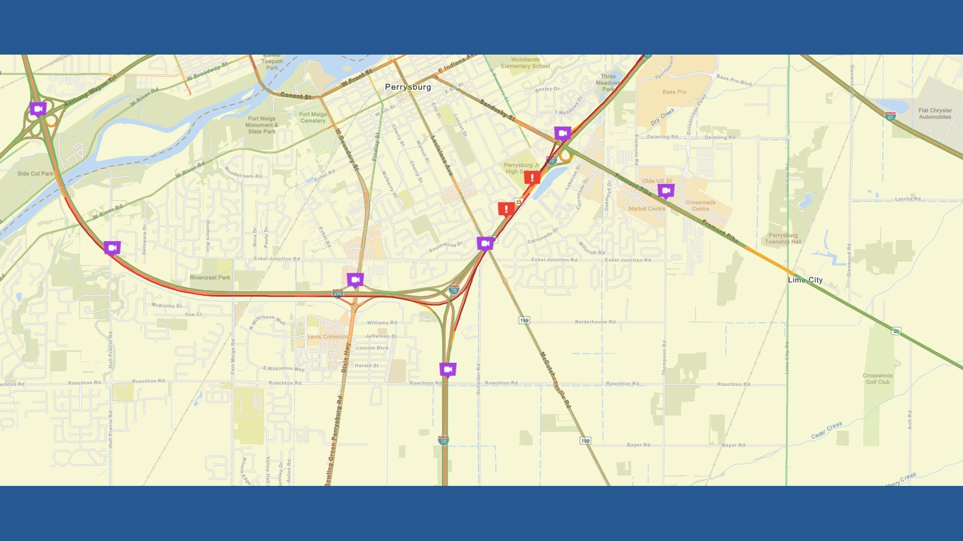 Crash causes major slowdowns on I-75 in Wood County Wednesday morning ...