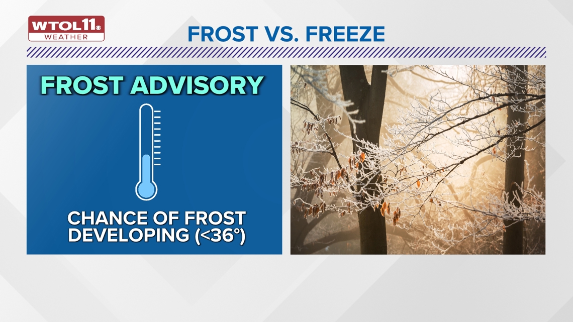 Freeze watch: What is a freeze warning? What is a frost advisory ...