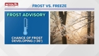 Freeze watch: What is a freeze warning? What is a frost advisory ...