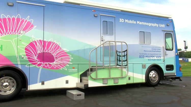 Mercy Health mammography van visiting northwest Ohio locations in ...