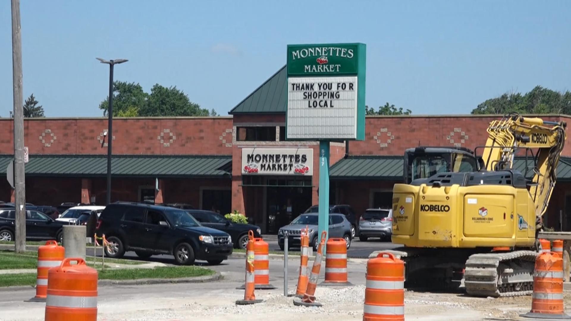 Monnette's Market pushes through Secor Road construction project | wtol.com