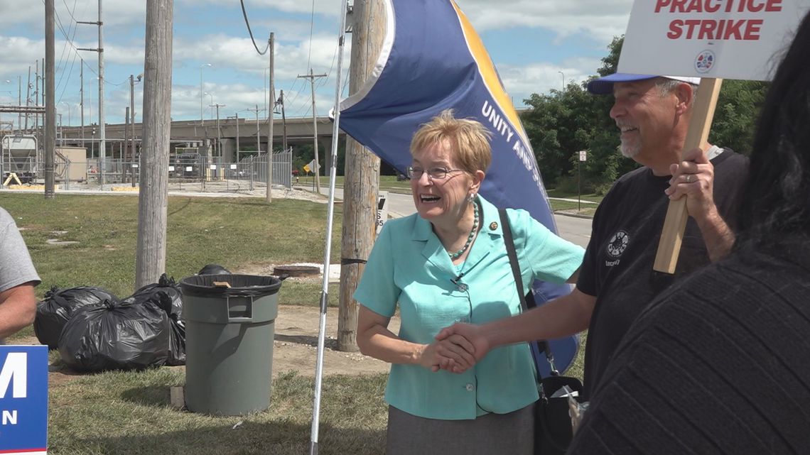 Libbey Glass strike enters 2nd week as US Rep. Marcy Kaptur visits ...