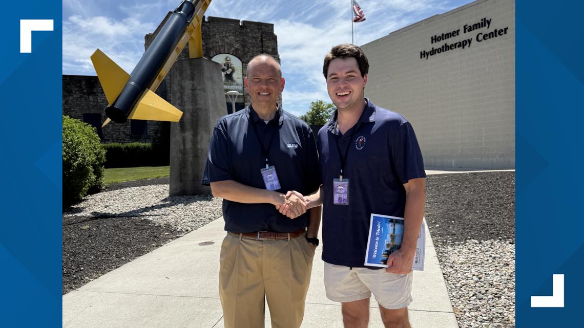 TikToker Mason Powell embraces Toledo's Italian Bowl | wtol.com