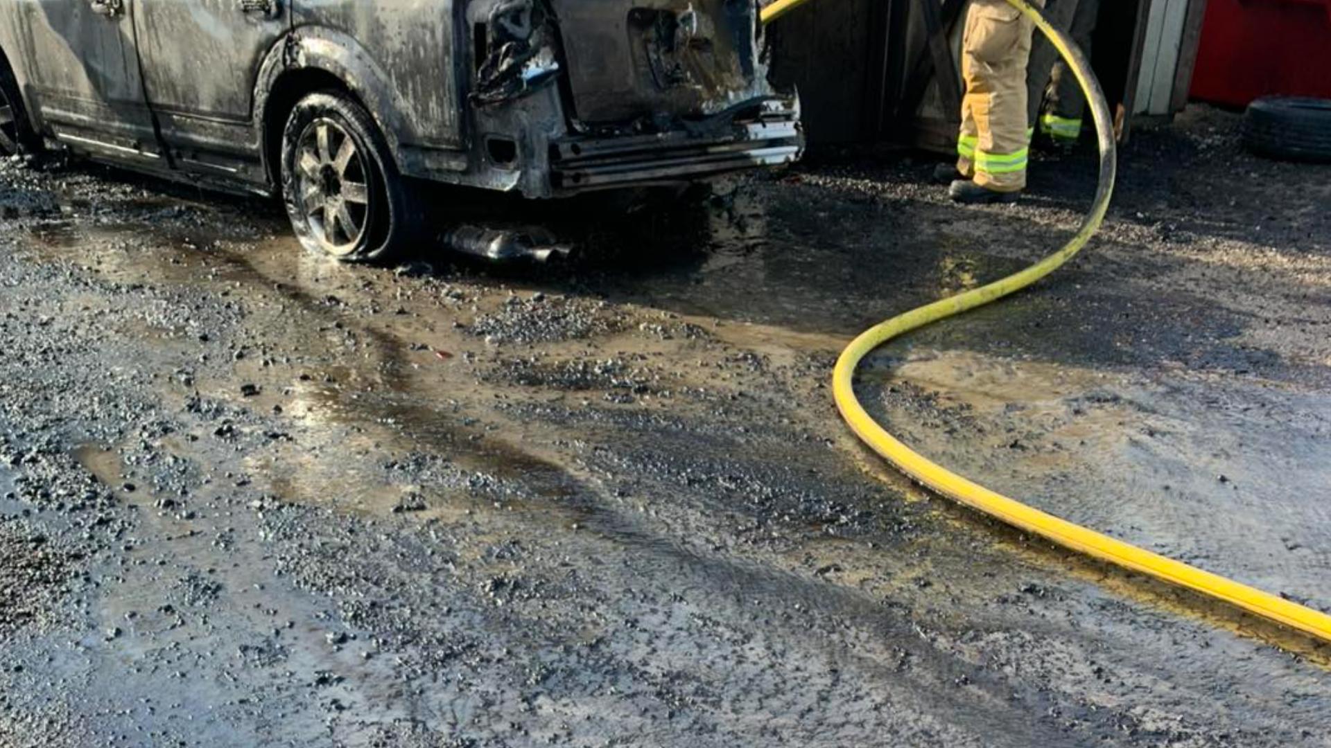 Vehicle fire in Maumee leads to oil leak in storm sewer system, city ...