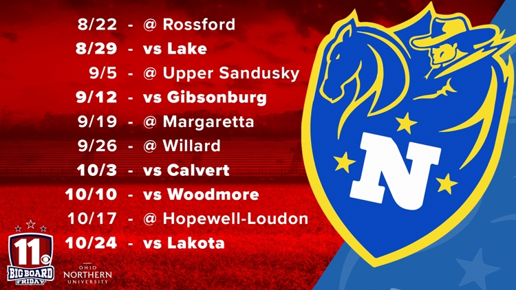 Northwood Rangers - Big Board Friday Countdown to Kickoff | wtol.com