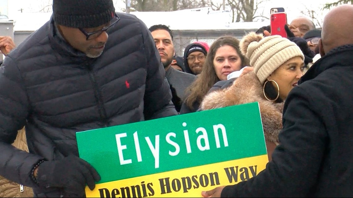 Dennis Hopson honored with street dedication | wtol.com