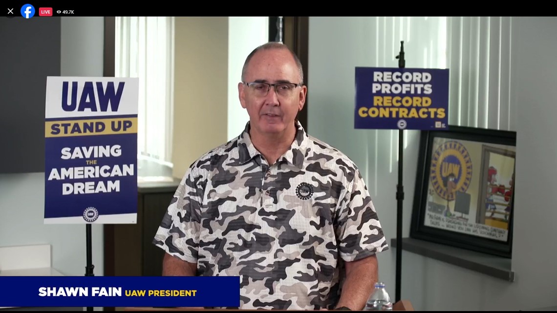 UAW expands strike to 38 more plants | wtol.com