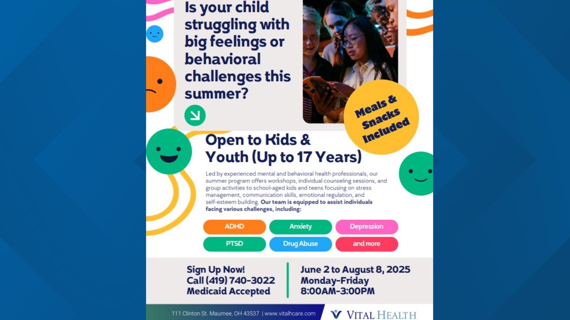 Vital Health's summer camp empowers kids with coping skills | wtol.com