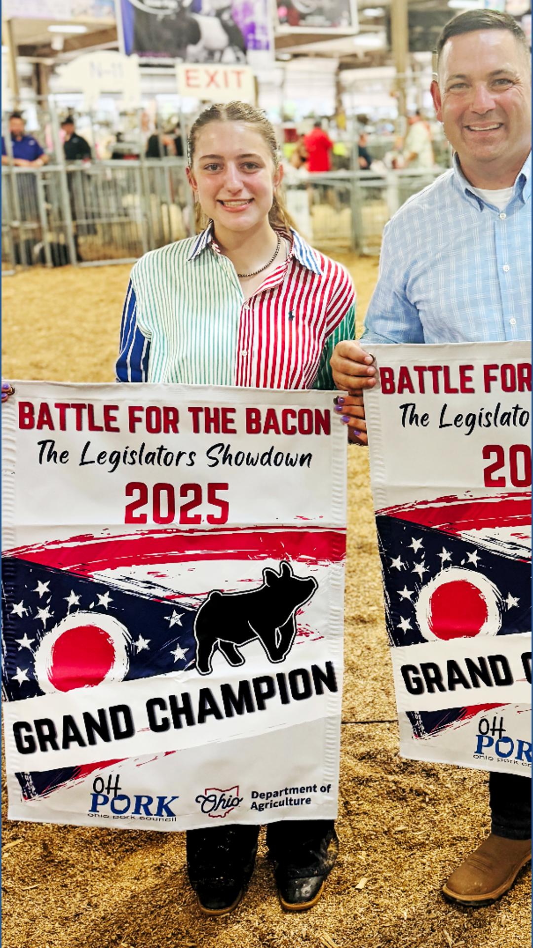 Rep. Ghanbari named Grand Champion in Battle for the Bacon at Ohio ...